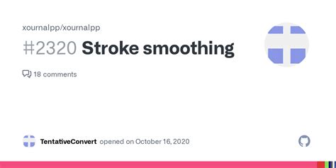 Stroke Smoothing · Issue 2320 · Xournalppxournalpp · Github