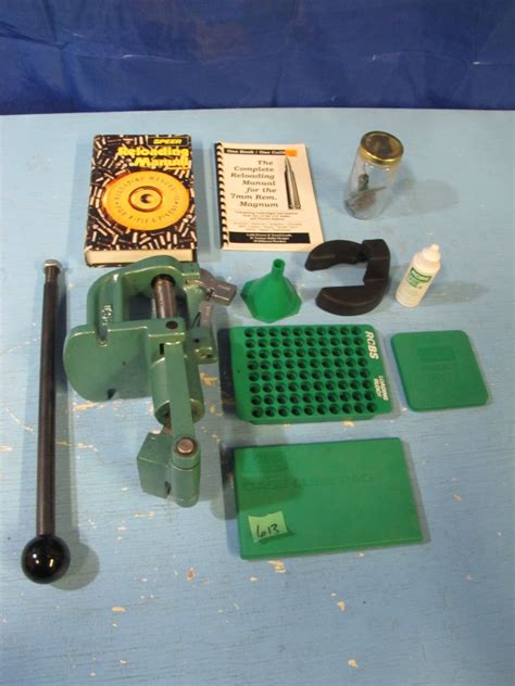 Rcbs Loading Press With Reloading Manuals And Accessories