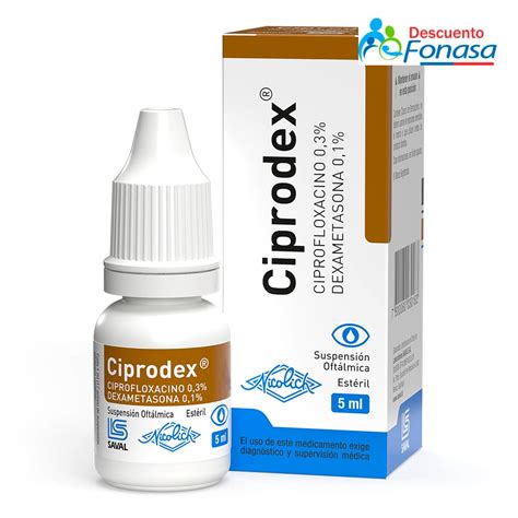 Ciprodex X 5 Ml Suspensión Oftálmica Farmacias Ahumada