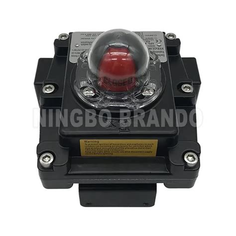 Apl 410n Explosion Proof Limit Switch Box For Pneumatic Rotary Actuator Ball Butterfly Valve