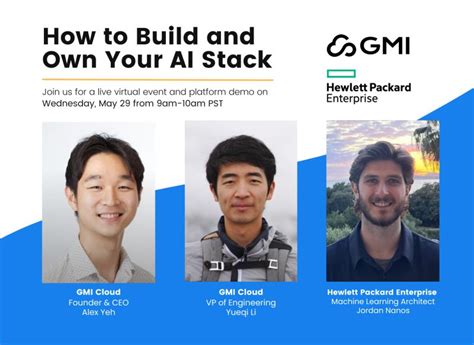 gmi cloud on linkedin ai machinelearning webinar techevent gpucloud…