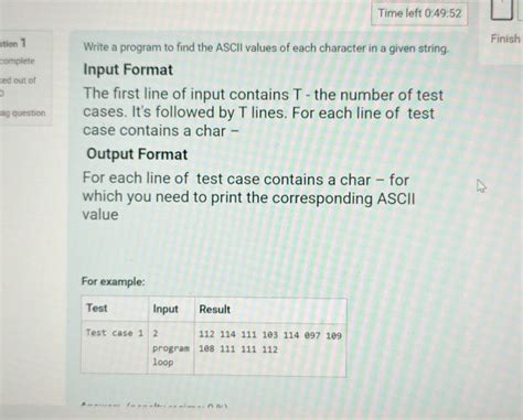 Write A Program To Find The Ascii Values Of Studyx