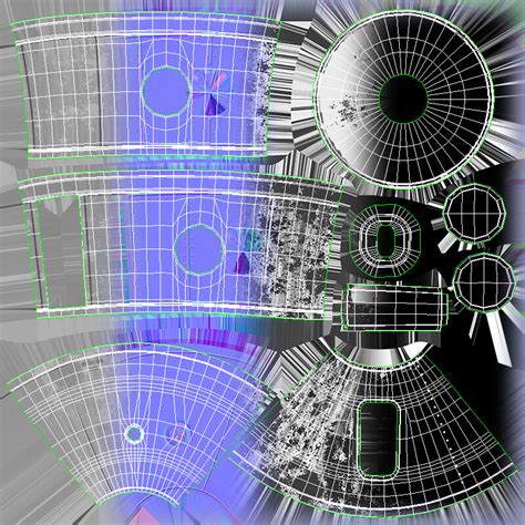 Artstation Spaceship Command Module Game Assets