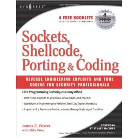خرید و قیمت دانلود کتاب Sockets Shellcode Porting And Coding ترب