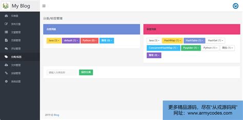 基于springboot的个人博客管理系统【含报告】 Java毕业设计从戎源码网从戎源码网