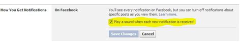 How To Disable Annoying Notification Sound In Facebook Techglimpse