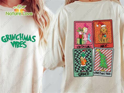 Merry Grinchmas Cindy Lou Max Christmas Tree Grinch Shirt Xmas T The Best Ts Are Made