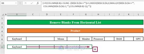 Excel Remove Blanks From List Catalog Library