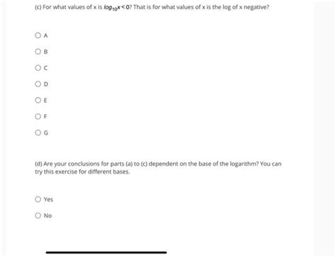 Solved Plot The Graph Of Y Log X Using A Graphing Chegg Com