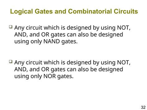 Logic Gates And Combinational Logic Circuitsppt