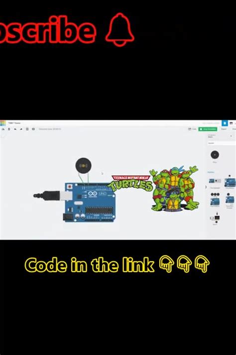 Arduino Playing Tmnt Ninja Turtles Theme On Tinkercad Aeroarduino