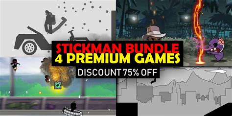 Stickman Unity Games Bundle 4 Premium Games By Unitydev Codester