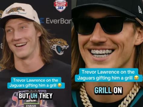 Trevor Lawrence Opens Up About The Diamond Grill T From Jaguars