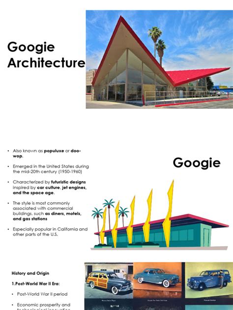 Googie Architecture Mid Century Futurism Pdf Style Architectural