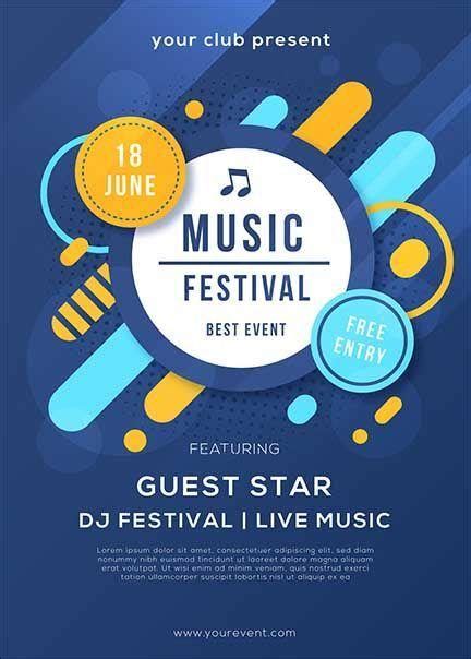 Desain Pamflet Keren Koleksi Gambar