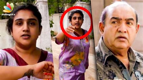 Actor Vijayakumar Lodges Police Complaint On His Daughter Vanitha Hot News Youtube