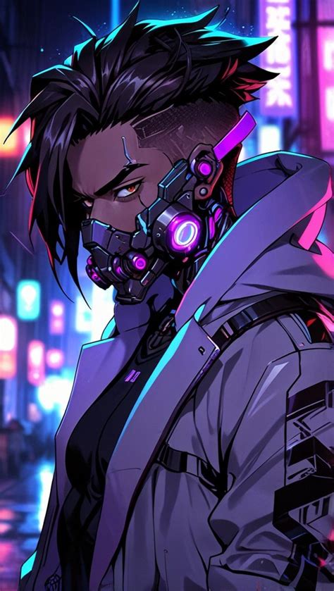 Pin Oleh Evilly De Di Cyberpunk Inspo Ilustrasi Karakter Ilustrasi