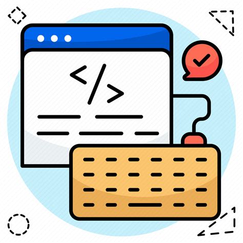 Web Programming Software Development Html Coding Management Icon