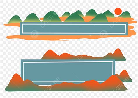 국가 조수 풍경 제목 프레임 국가 동향 유물 중국 스타일 Png 일러스트 및 Psd 이미지 무료 다운로드 Pngtree