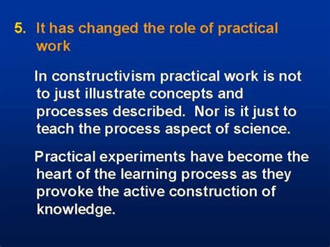Constructivism 25 Years On Its Contribution Missed Opportunities