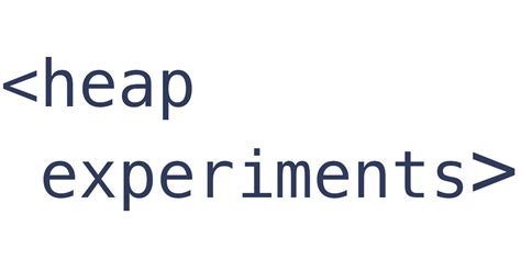 GitHub Charlotte Zhuang Heap Experiments Experimenting On Different Heap Structures