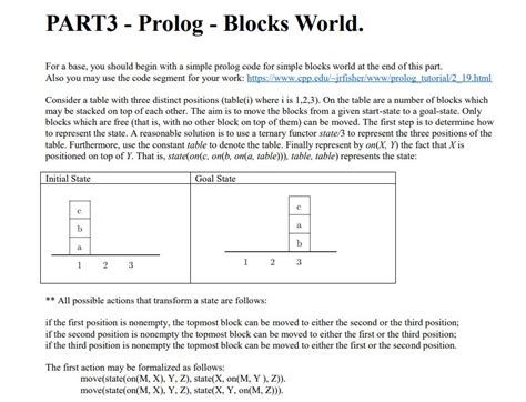 Part3 Prolog Blocks World For A Base You Should