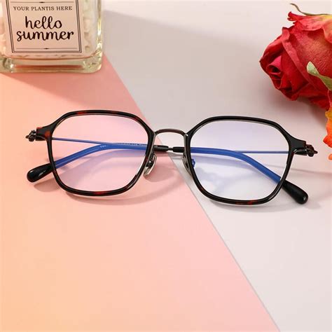 Elsie Tortoise Geometric Glasses
