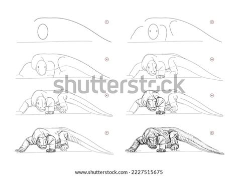 Page Shows How Learn Draw Sketch Stock Vector Royalty Free Shutterstock