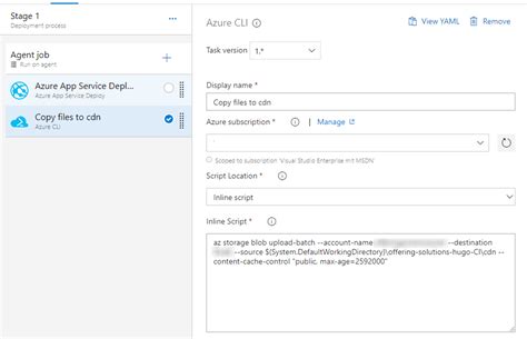 Hosting Hugo On Azure With Cloudflare Azure Web Service And Azure Blob