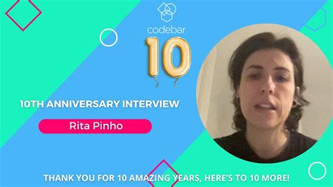 Hear From Codebar Virtual Organiser And Coach Rita Pinho Codebar 10th