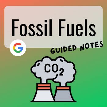 Fossil Fuels Guided Notes By Corines Classroom TPT