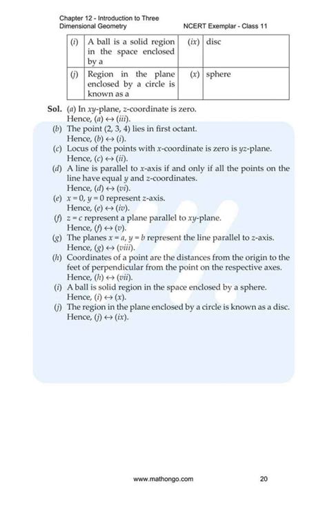 Ncert Exemplar For Class 11 Maths Chapter 12 Mathongo