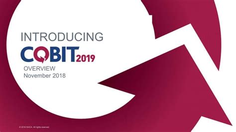 Cobit 2019 Overview V1 1 Pdf