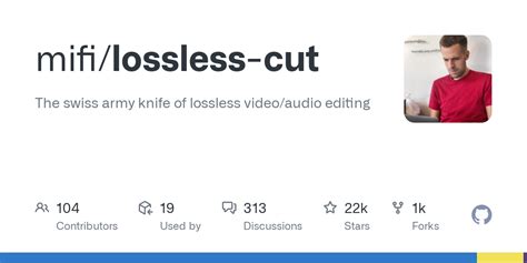 Github Mifi Lossless Cut The Swiss Army Knife Of Lossless Video Audio Editing