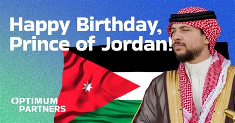 Optimum Partners Jordan On Linkedin Royalbirthday Jordan