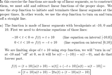 Step Function Equation