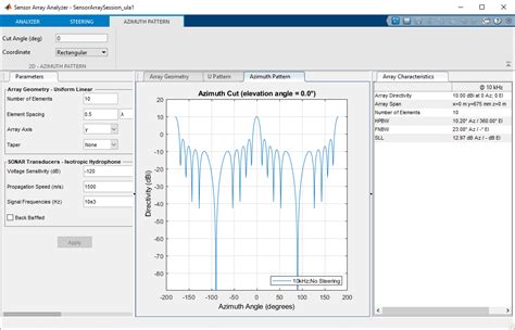Sensor Array Analyzer
