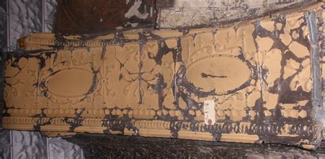 Cool Tin Border With Bumpout Top And Oval Design Nd Millwerk Salvage