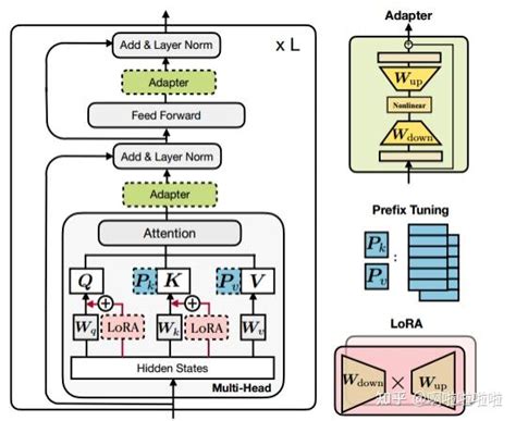 ⾼效参数微调peft――lora 知乎