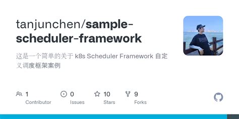 GitHub tanjunchen sample scheduler framework 这是一个简单的关于 k s Scheduler