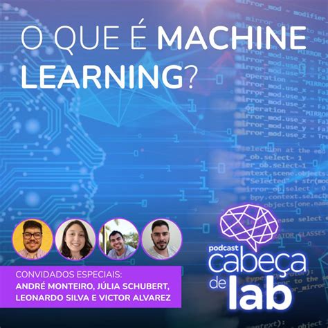 Podcast Cabeça De Lab Episódio 154 O Que É Machine Learning