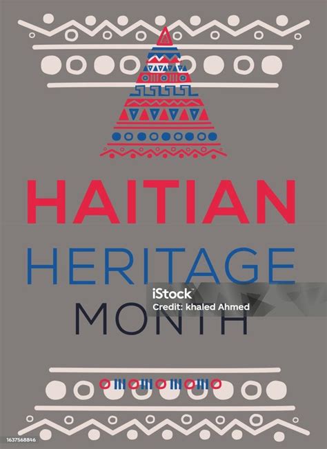 Haitian Heritage Month Stock Illustration Download Image Now