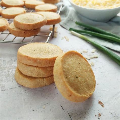 3 Ingredient Cheddar Cheese Cookies No Sugar No Egg