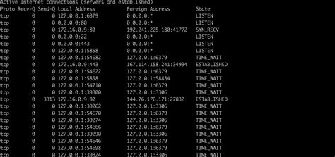 Linux之netstat命令详解linux Netstat Csdn博客