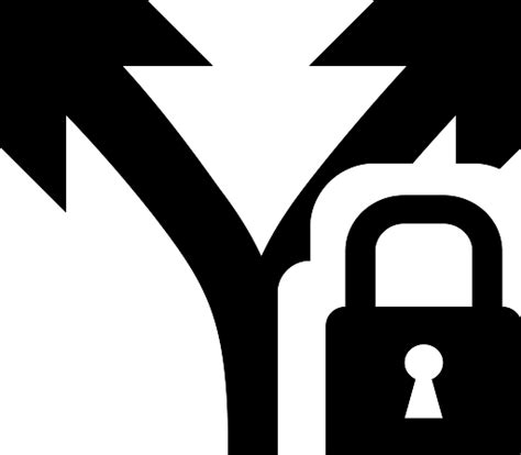 Tfvc Branch Locked Vector Svg Icon Svg Repo