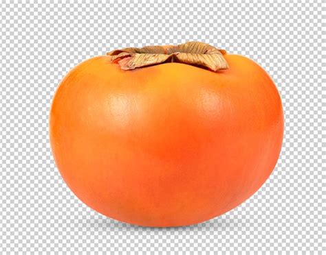 Premium Psd Persimmon Isolated On Alpha Layer