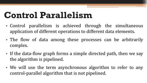 Elementary Parallel Algorithms Ppt