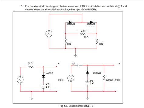 solved 3 for the electrical circuits given below make and