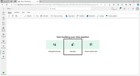 Create Your First Pipeline To Copy Data To Lakehouse