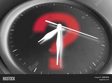 Clock Question Mark Image Photo Free Trial Bigstock